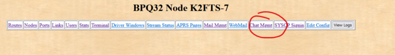 Node to Node and Chat Linking via AXIP in BPQ32 and LinBPQ - TheModernHam